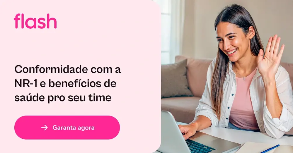 Conformidade com NR-1: Saúde corporativa com Clude | Flash